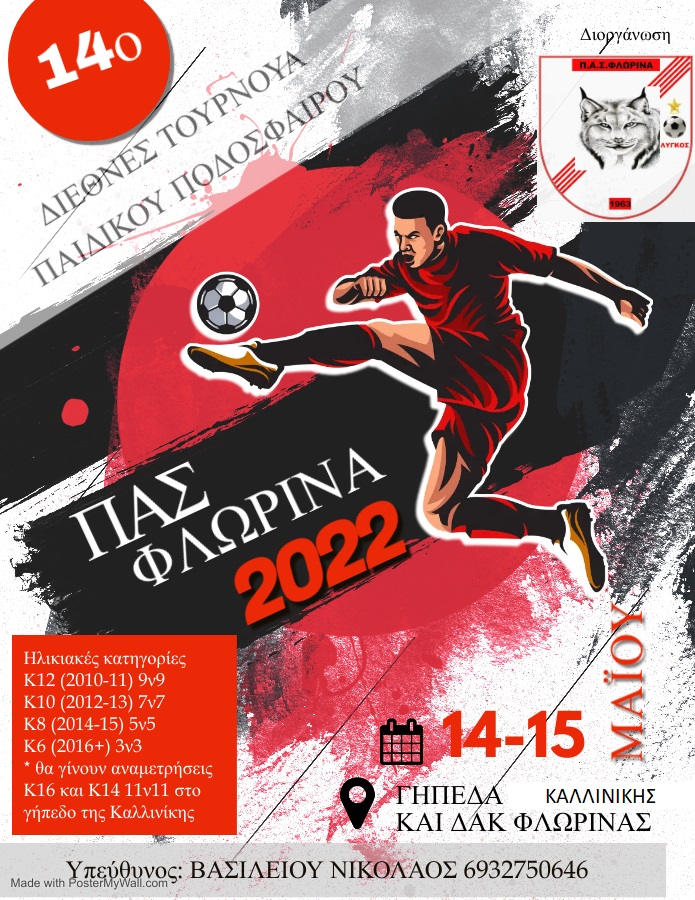 14ο διεθνές Τουρνουά Παιδικού Ποδοσφαίρου στην Φλώρινα | Ράδιο Λέχοβο 97,1