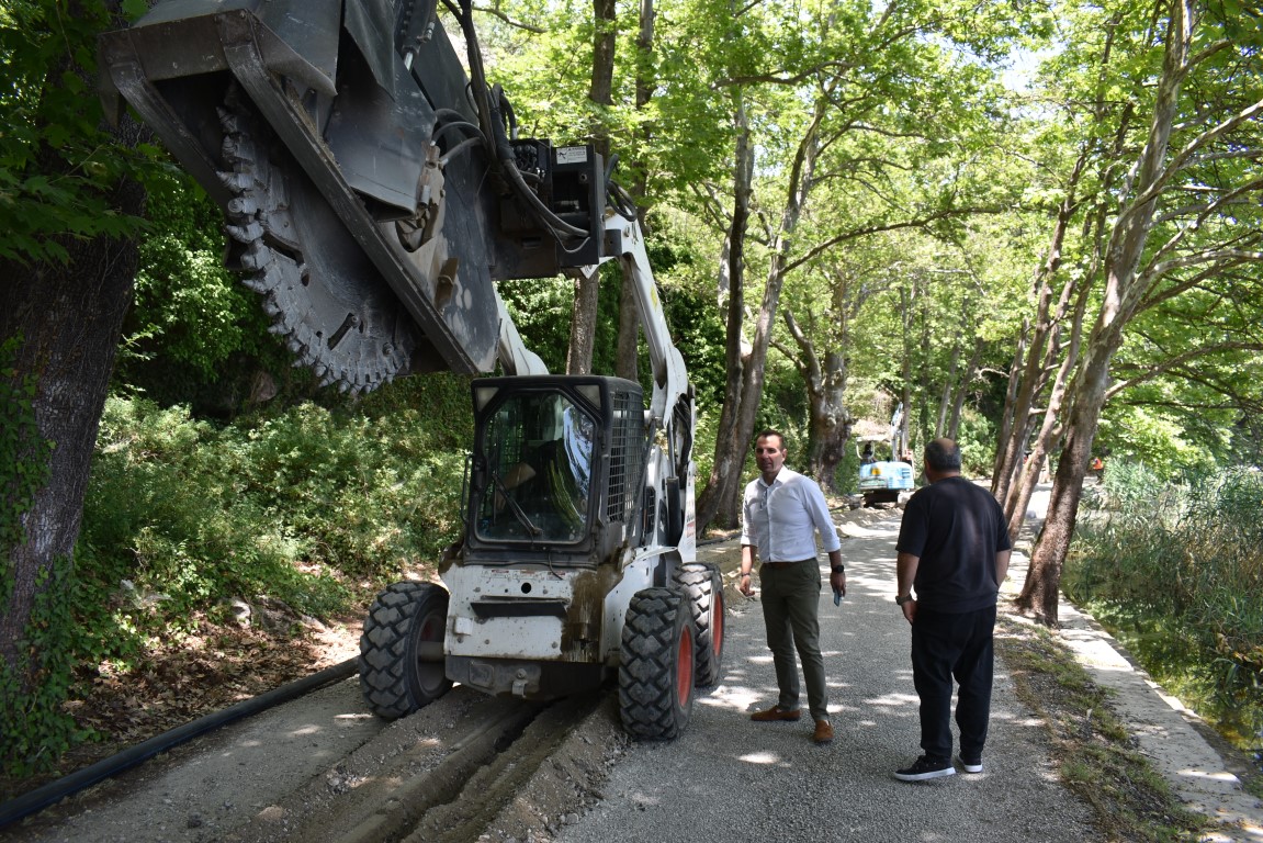 Σύνδεση της περιοχής της Παναγίας Μαυριώτισσας με τα δίκτυα ύδρευσης ...
