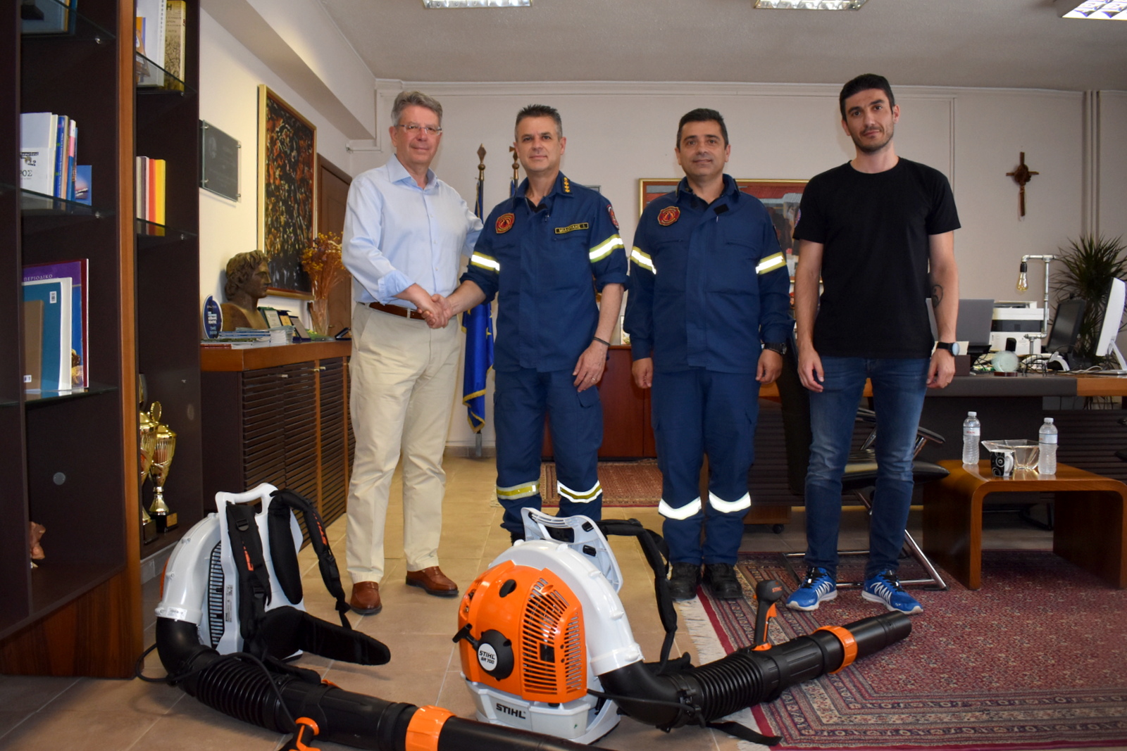 Ενίσχυση του εξοπλισμού πυροπροστασίας της Πυροσβεστικής Υπηρεσίας ...