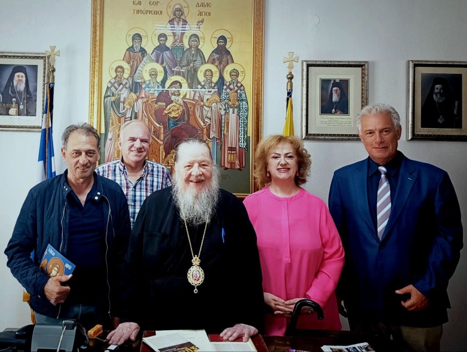 Επίσκεψη τιμής στον Σεβ. Μητροπολίτη Φλωρίνης, Πρεσπών και Εορδαίας, κ ...