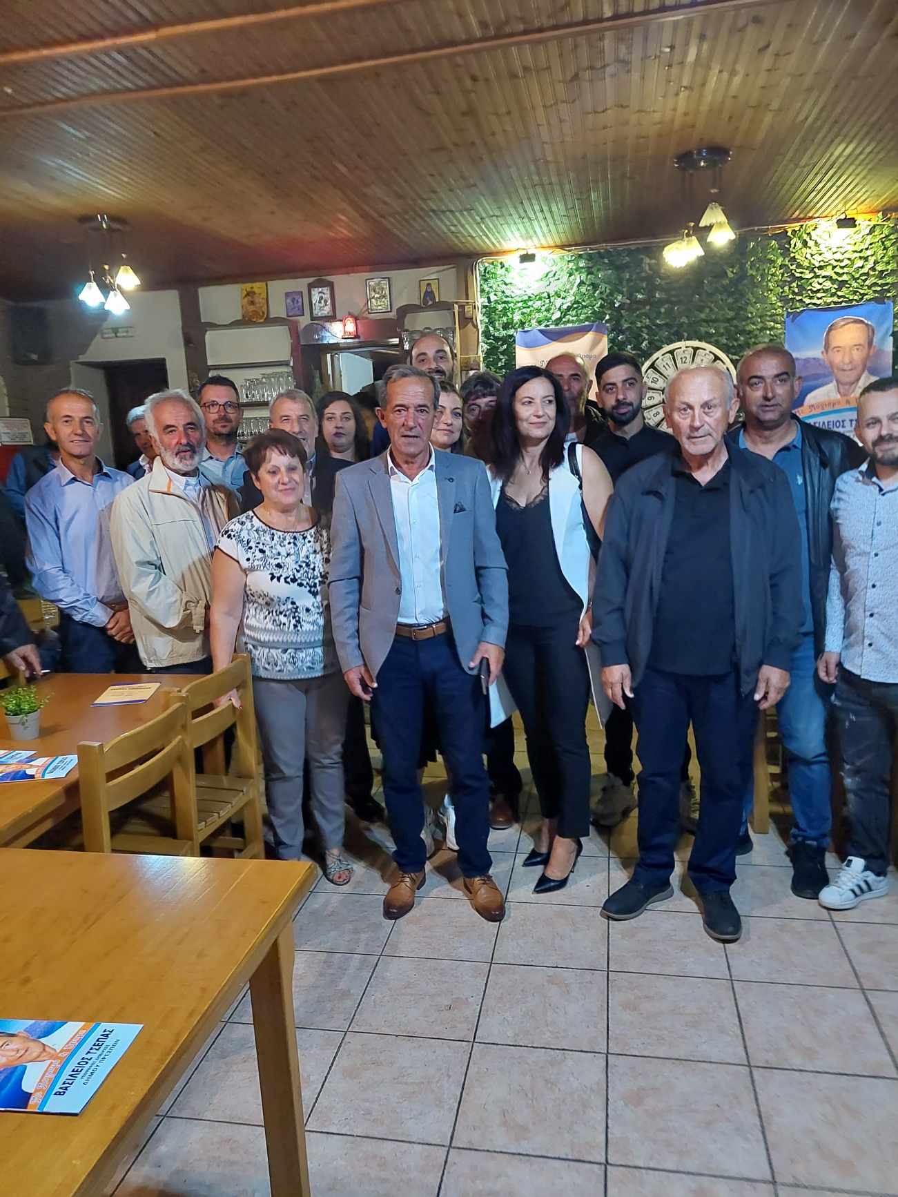 Αγιασμό στα εγκαίνια του εκλογικού κέντρου του Συνδυασμού «με Λογισμό ...