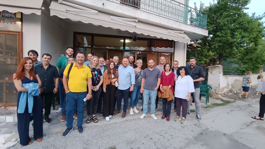 Επίσκεψη του υποψήφιου Δημάρχου Κώστα Φιλιππίδη και των συνεργατών του ...